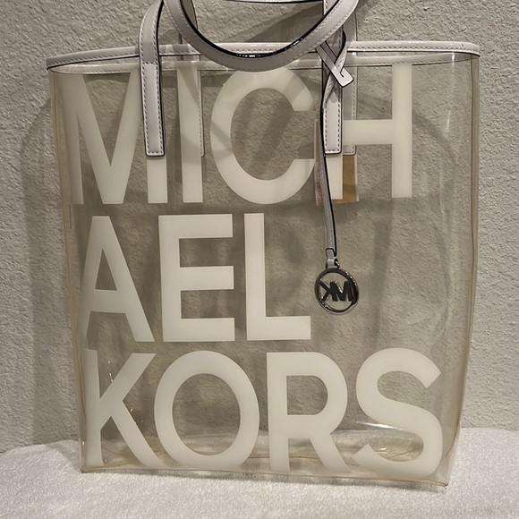 Michael Kors Bags Clear Michael Kors Large Bag Poshmark